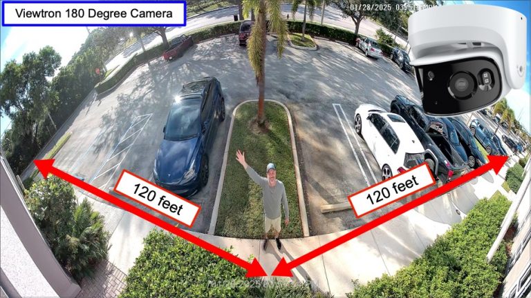 180 Degree Camera: Best Wide Angle Outdoor Surveillance