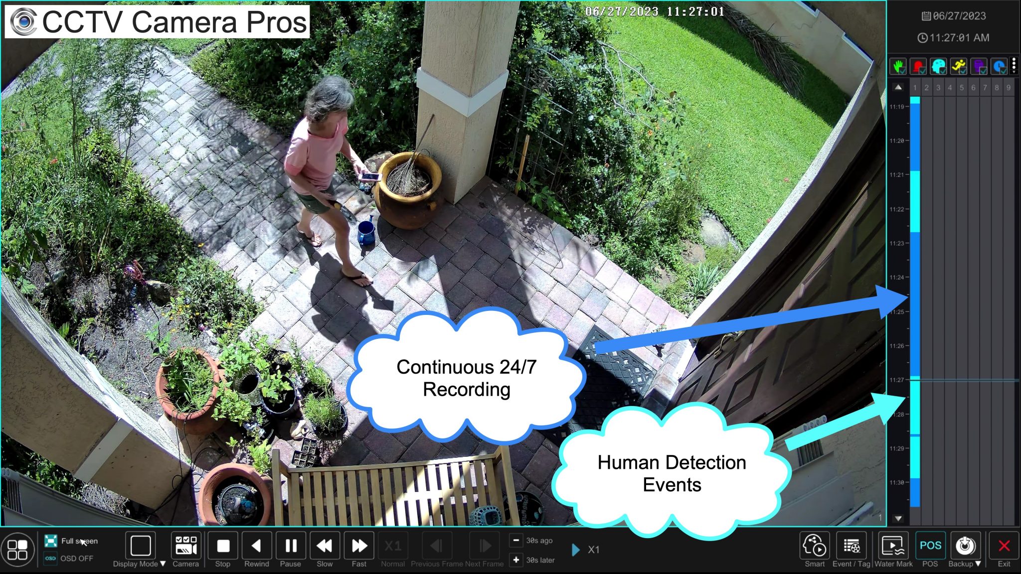 Home Security Camera System, 4K IP Camera NVR, AI Software