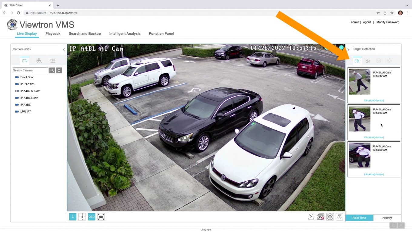 Viewtron Security Camera DVR / NVR Web Browser Access
