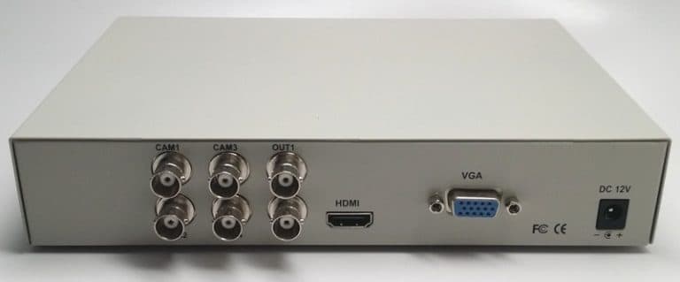 4 Channel CCTV Multiplexer [Video Demo]