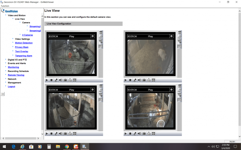 Wireless Security Camera System for Barn