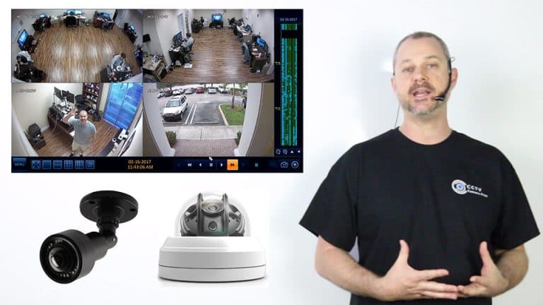 HD Security Camera Video Recording on 1080p Surveillance DVR