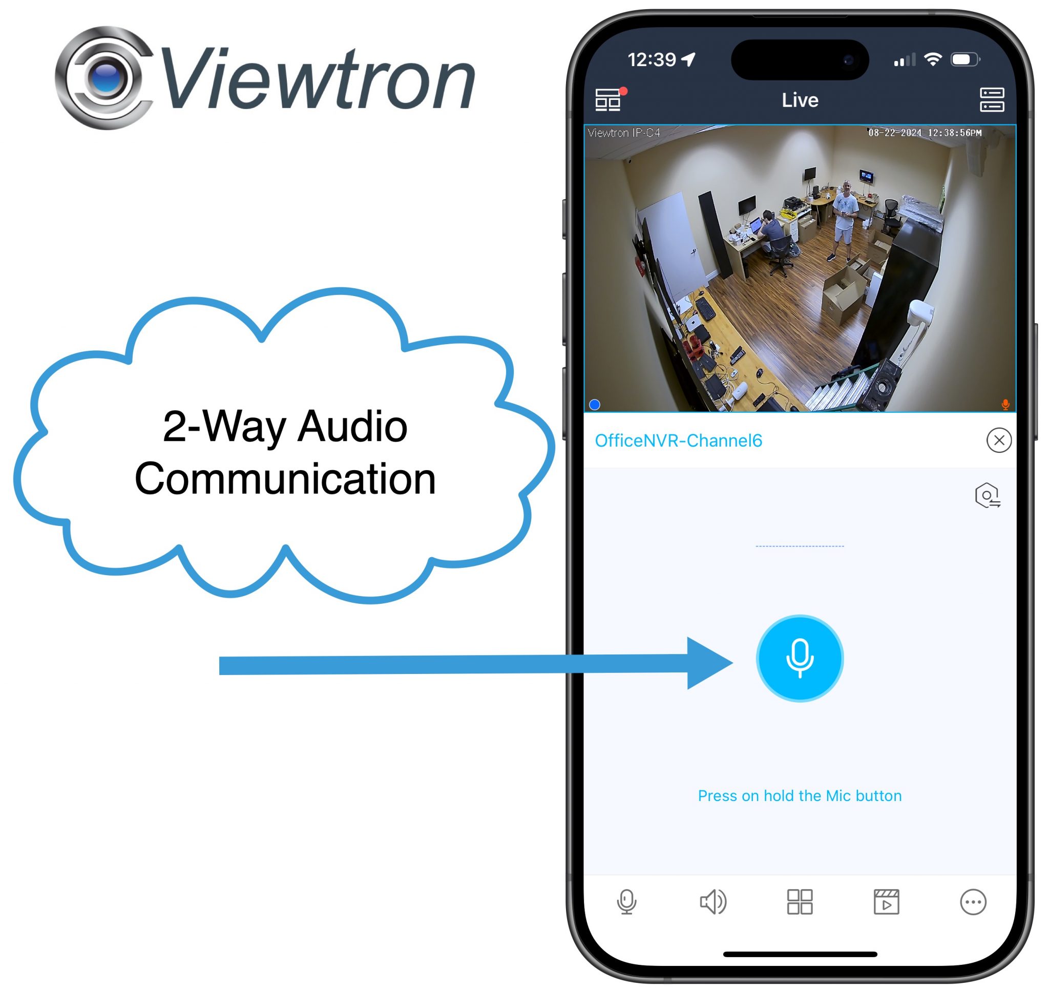 Viewtron IP-C4 Wireless IP Camera with IR, 2-way Audio, More