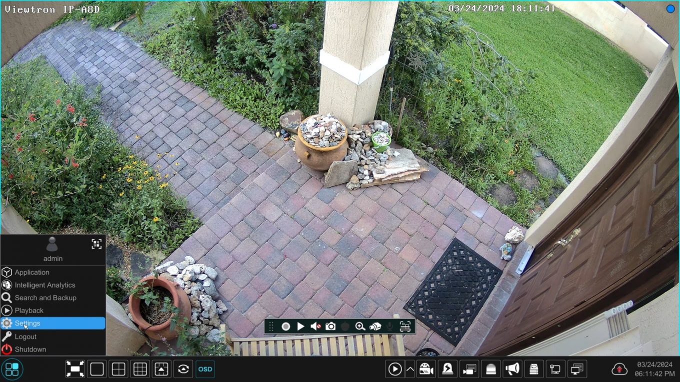 Viewtron AI Camera Line Crossing Detection & Human Detection