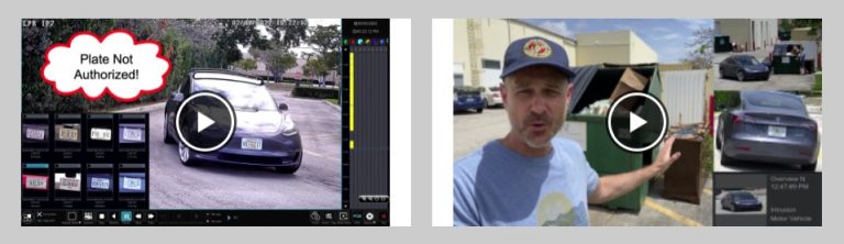 LPR Camera Night Time License Plate Recongition