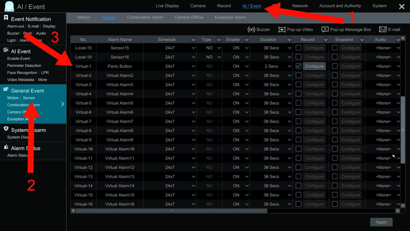 Viewtron Security Camera Alarm API for Systems Integration
