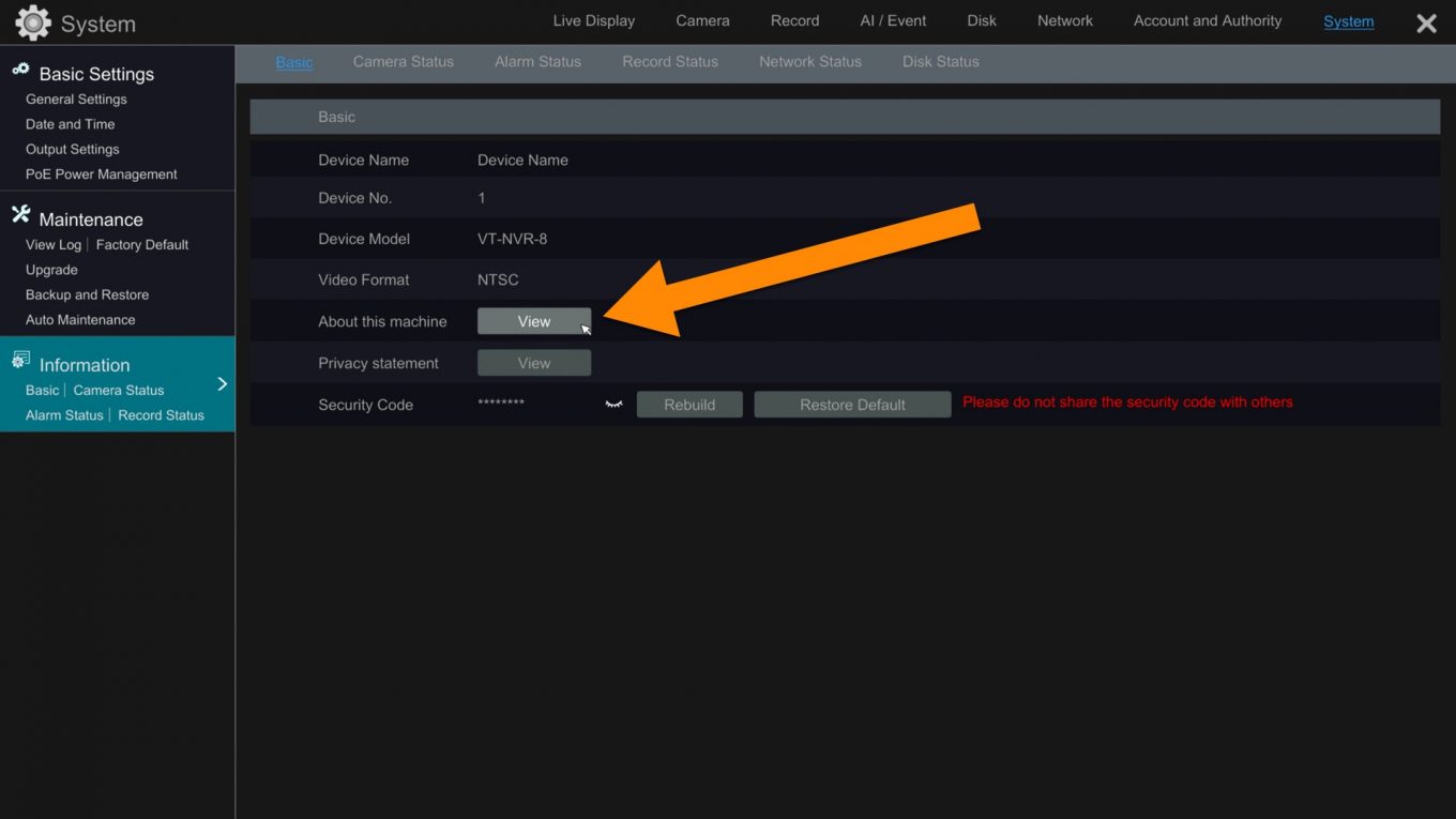 Viewtron Security Camera DVR / NVR Web Browser Access