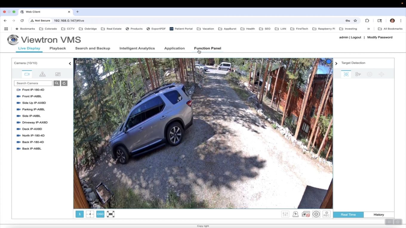 IP Camera Timed Snapshot Images Save to Micro SD Card Setup