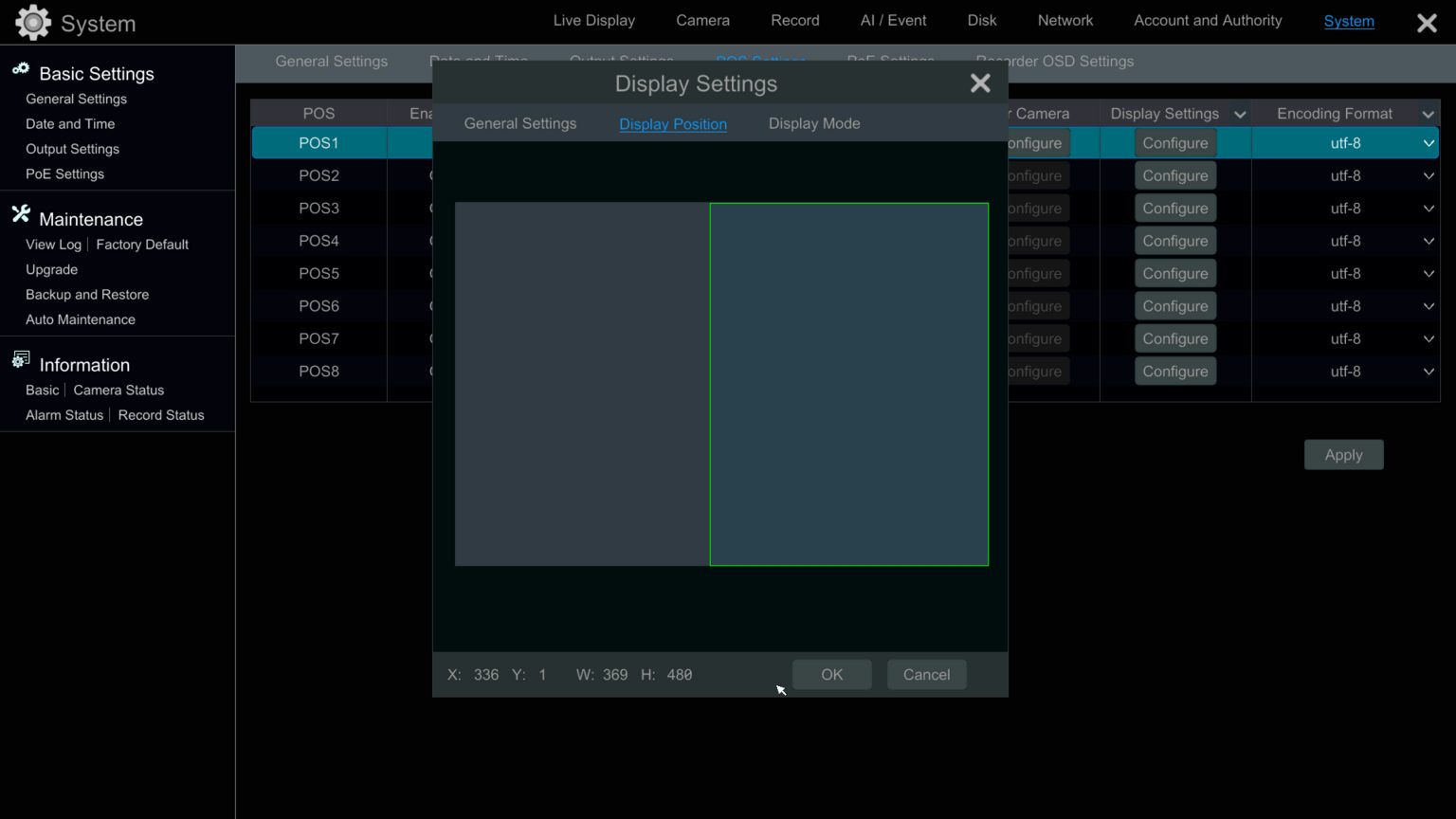 POS Text Overlay / Cash Register Camera (POS Camera System)