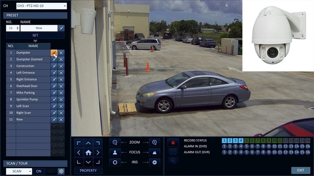 PTZ Camera Controls DVR | Security Camera & Video Surveillance Blog