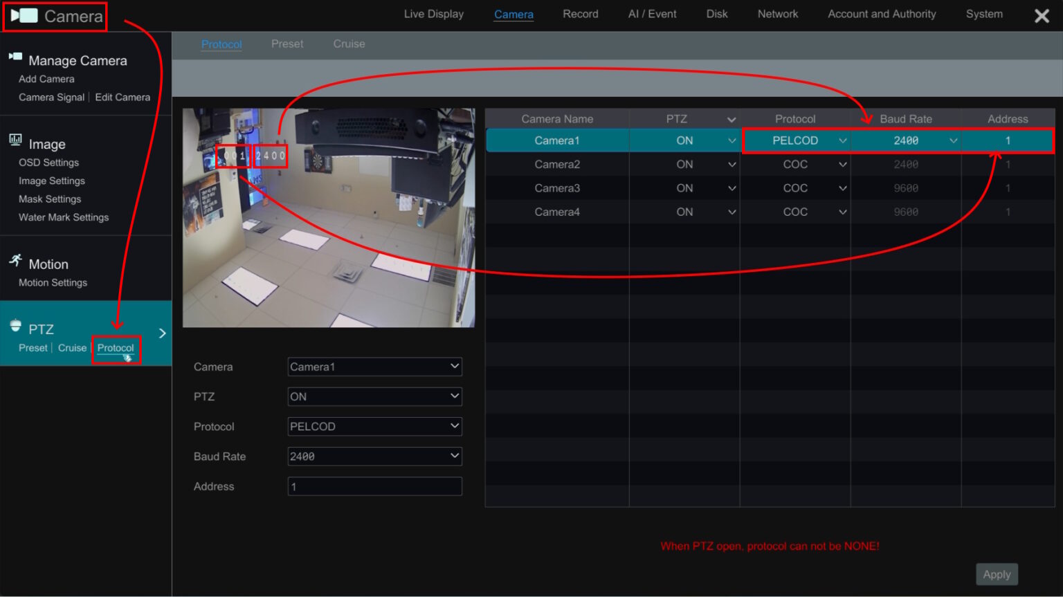 PTZ Rs485 Protocol | Security Camera & Video Surveillance Blog