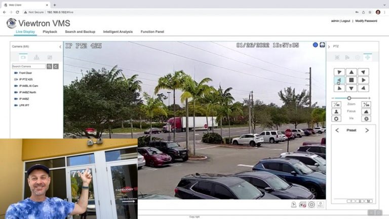 Viewtron Security Camera DVR / NVR Web Browser Access