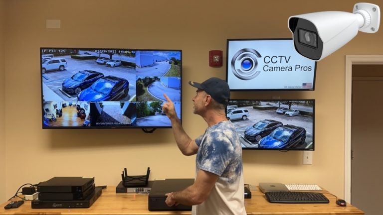 Spot Monitor for IP Cameras on 32 Channel NVR