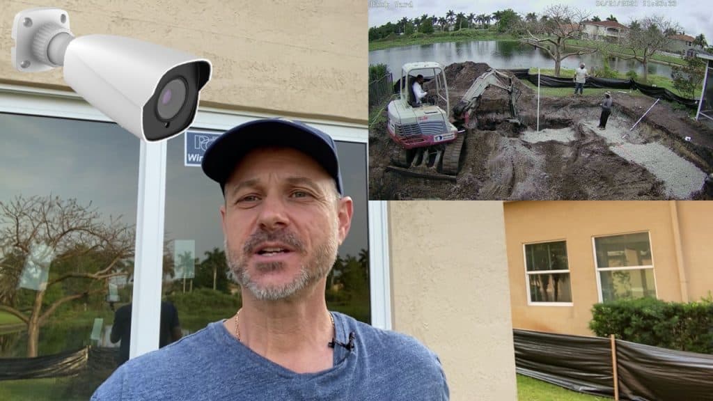 Construction Time Lapse Camera, IP Camera Time Lapse Project