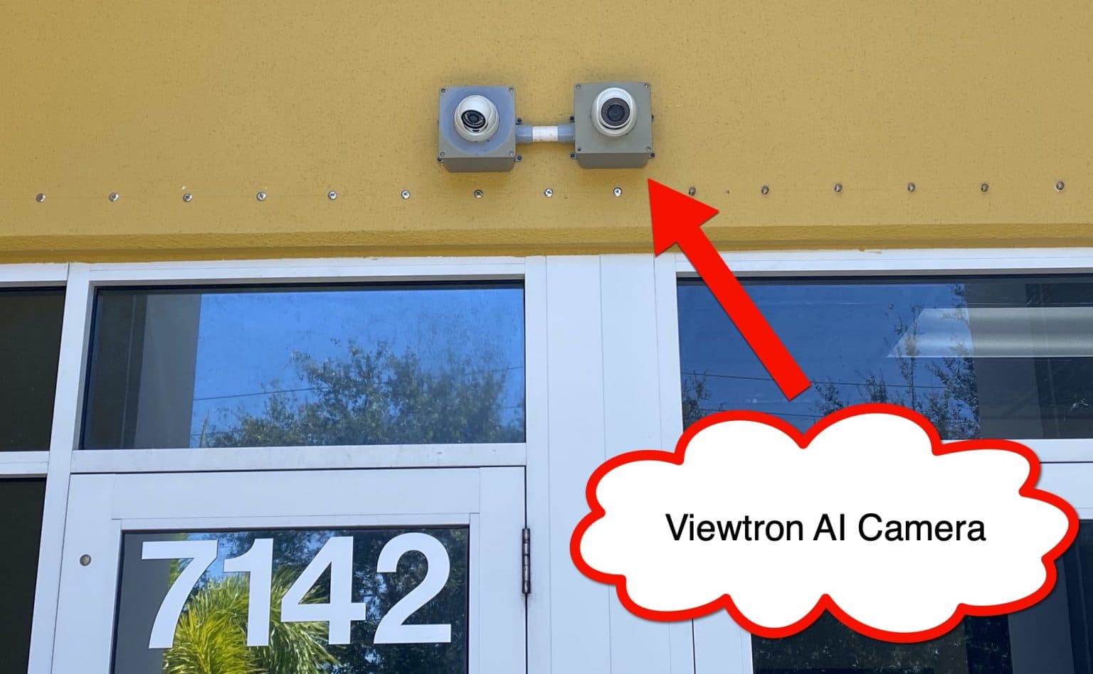 AI Face Recognition Security Camera