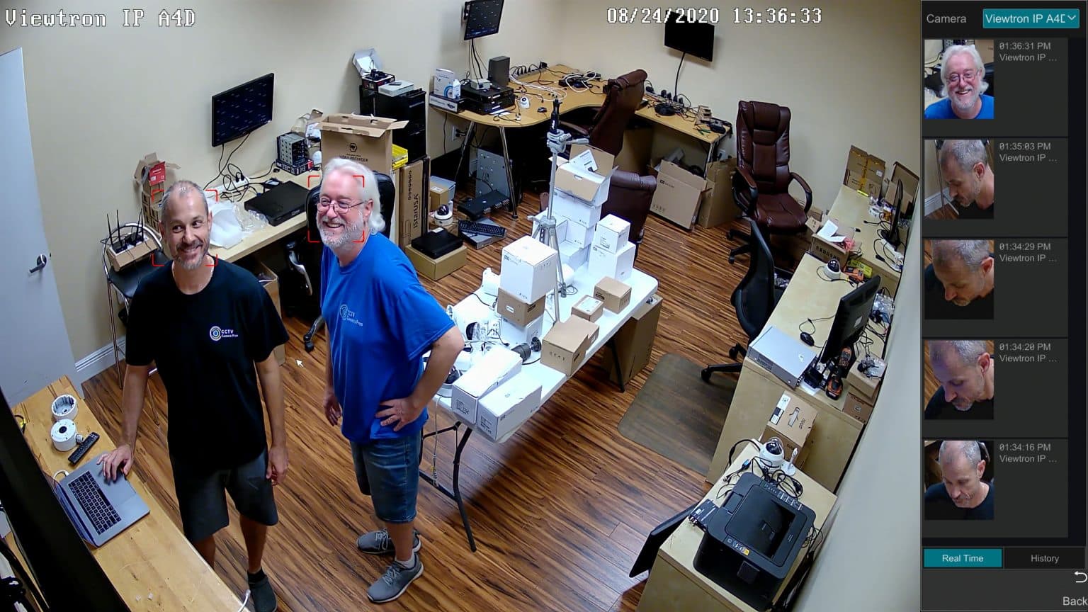 Vehicle Detection Using AI Security Camera System