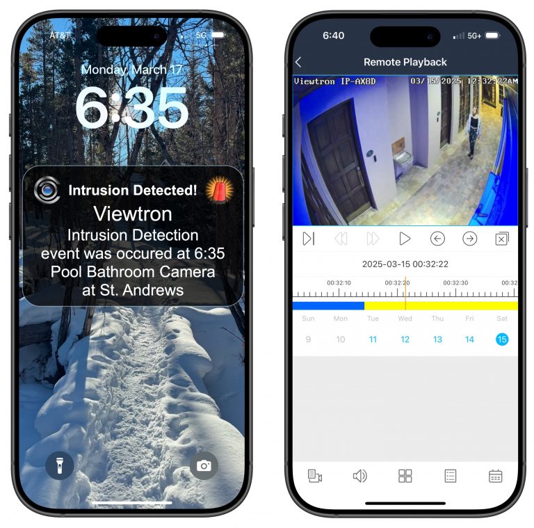 Viewtron DVR Motion Detection Mobile Push Notification Setup