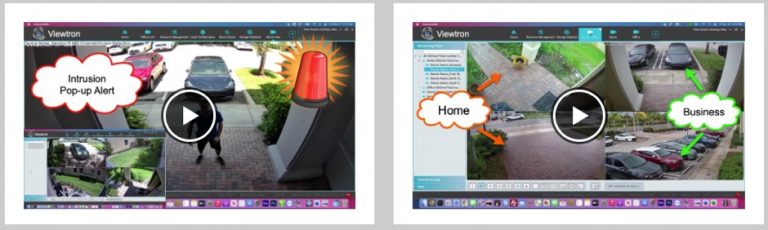 Remote Playback Security Camera Video, Viewtron PC Software