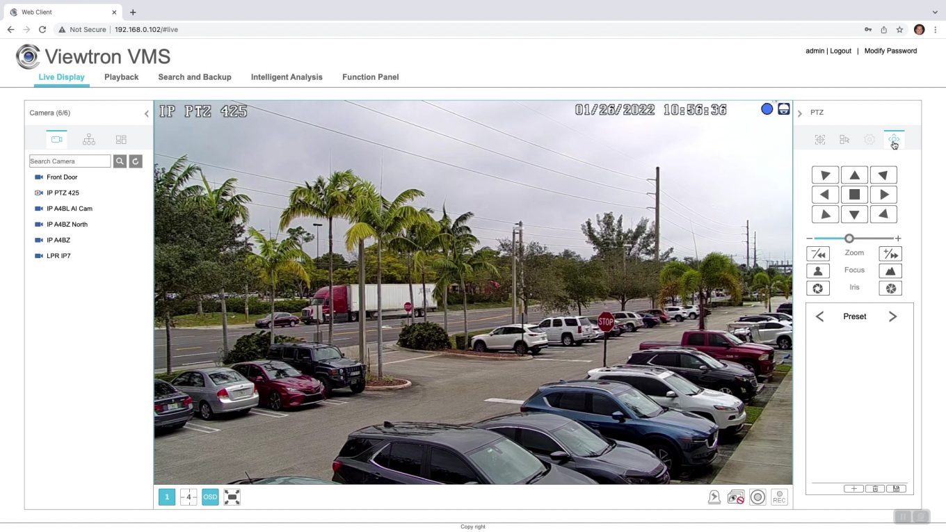 Viewtron Security Camera DVR / NVR Web Browser Access